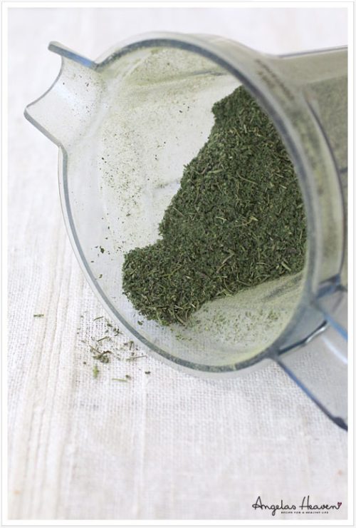 How to Make Your Own Super Healthy Nettle Powder! | Angelas Heaven
